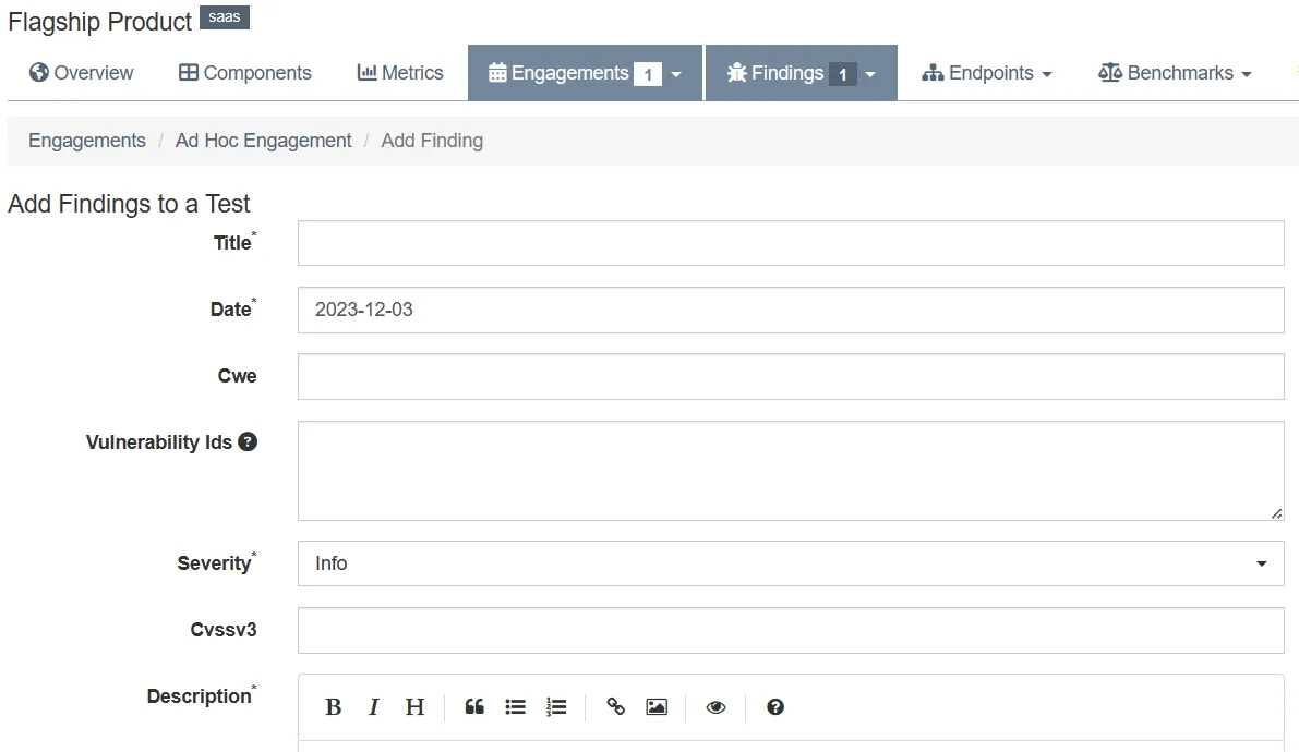 Vulnerability Management with DefectDojo | DevSec Blog