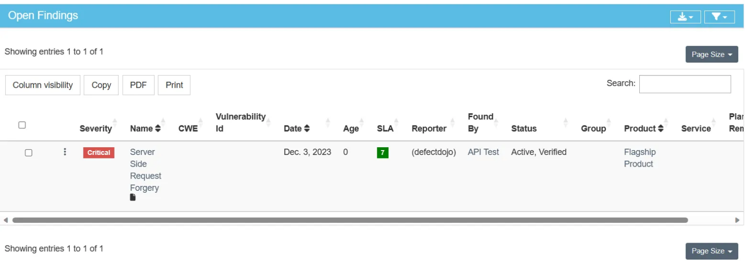 Vulnerability Management with DefectDojo | DevSec Blog